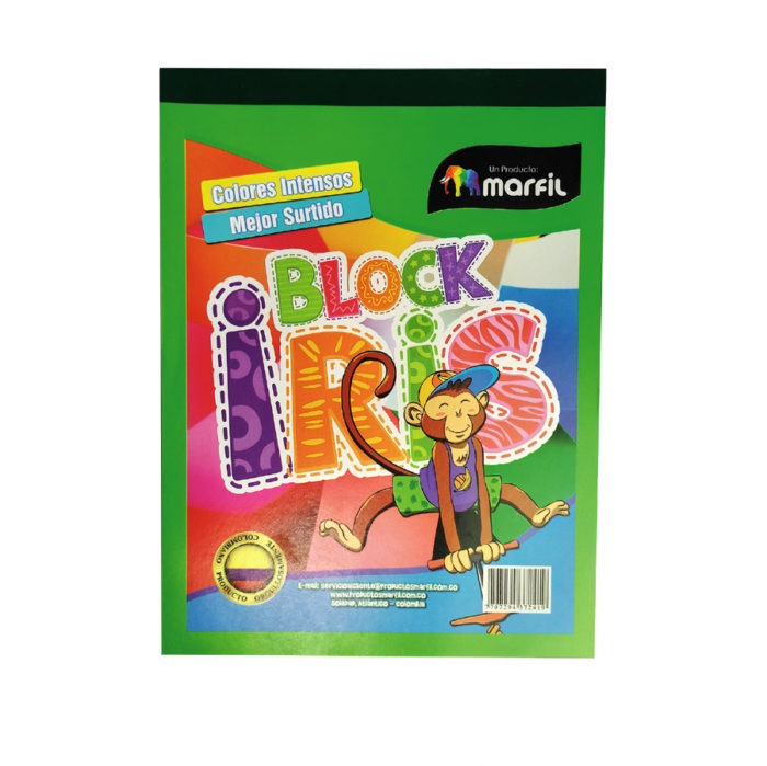 Block iris colores surtidos - Grupo Empresarial La Casa del Estudiante ...